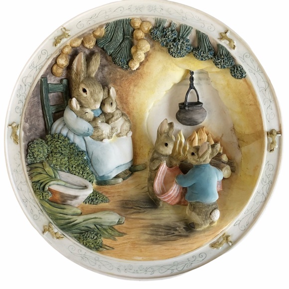 The Bradford Exchange | Accents | Safely Home 3d Peter Rabbit Musical ...